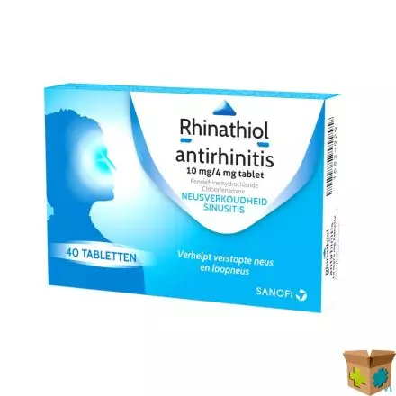 RHINATHIOL ANTIRHINITIS TABL 40 - Medstore.be