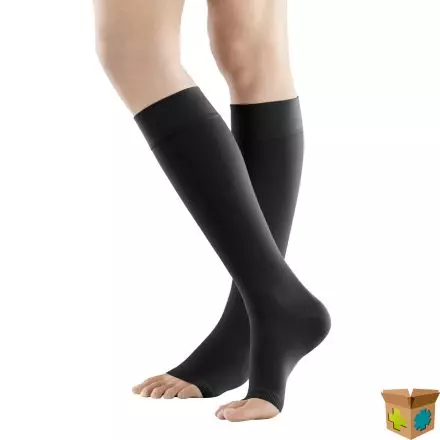 VenoTrain Soft Ccl2 kniekous met open teen - 1 paar - Medstore.be