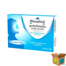 RHINATHIOL ANTIRHINITIS TABL 40 - Medstore.be