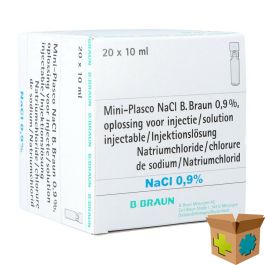 MINI PLASCO NACL 0,9 % AMP20X10ML - Medstore.be