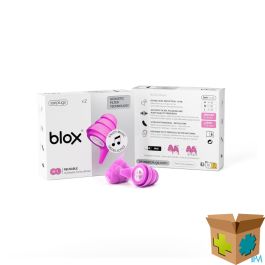 BLOX MUSIC OORDOPPEN FLUO ROZE 1 PAAR - Medstore.be